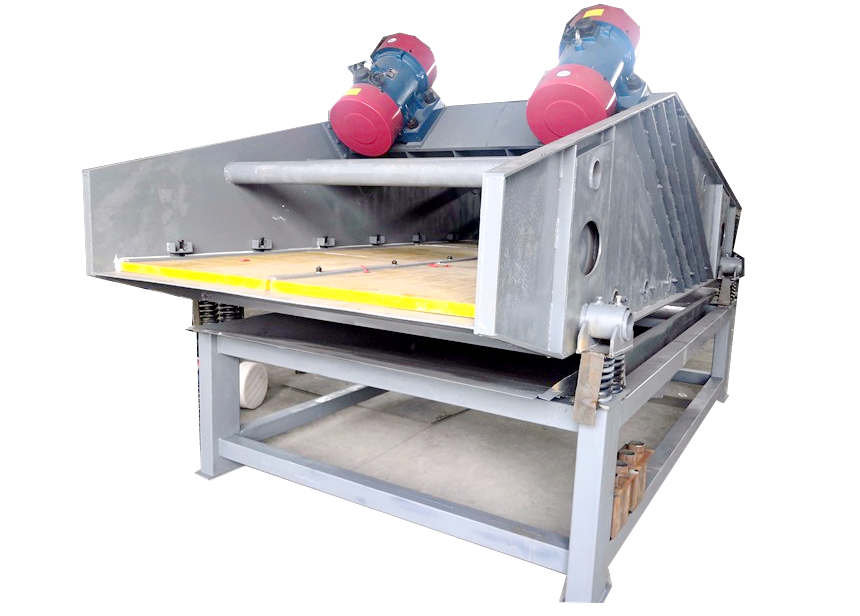 Dewatering vibrating screen working principles